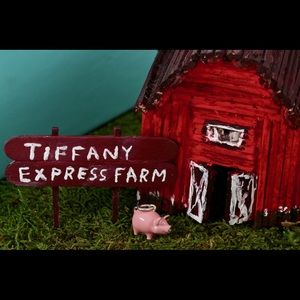 Tiffany & Co. | Jewelry | Rare Tiffany Co Pink Enamel Silver Pig Charm ...